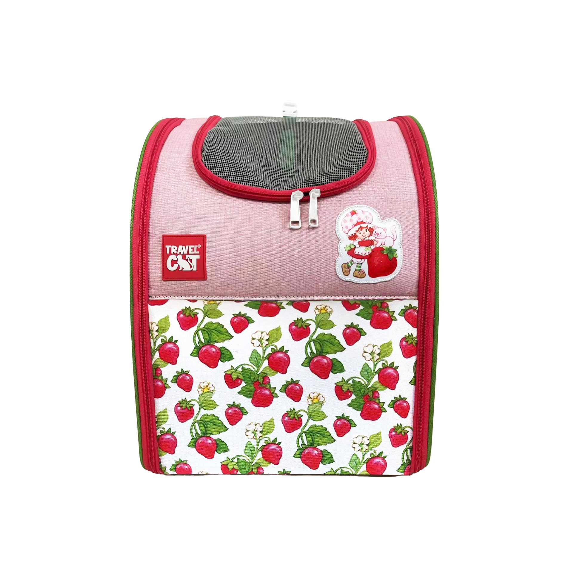 Strawberry Shortcake x Travel Cat Backpack - Officially Licensed